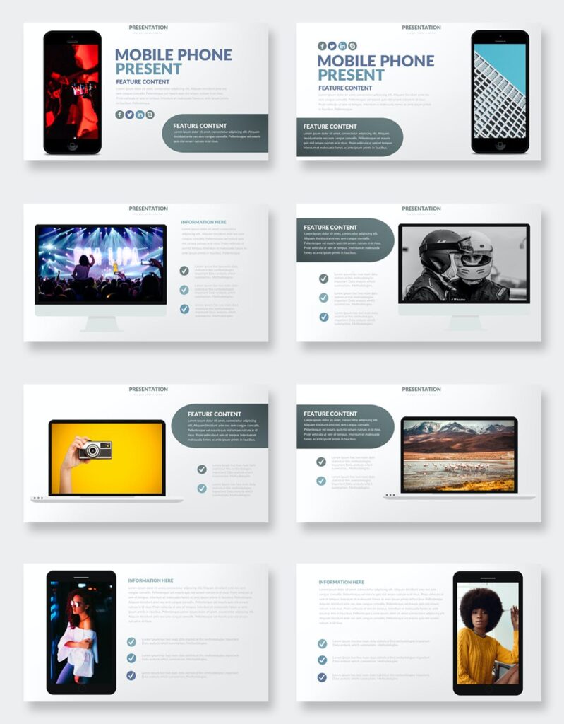 Comp Mockup Powerpoint Presentation Template - Graphimarket