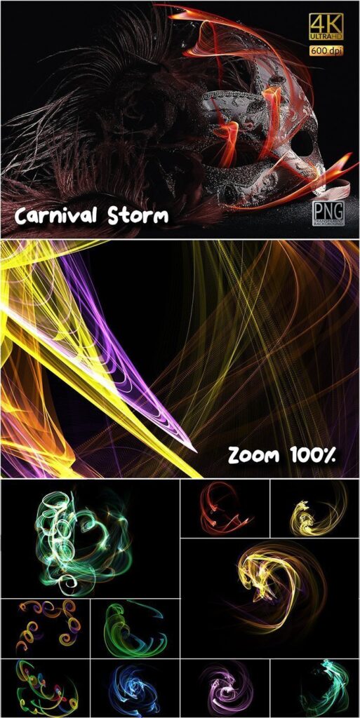 5200+ Spectacular Overlays Collection - Graphimarket