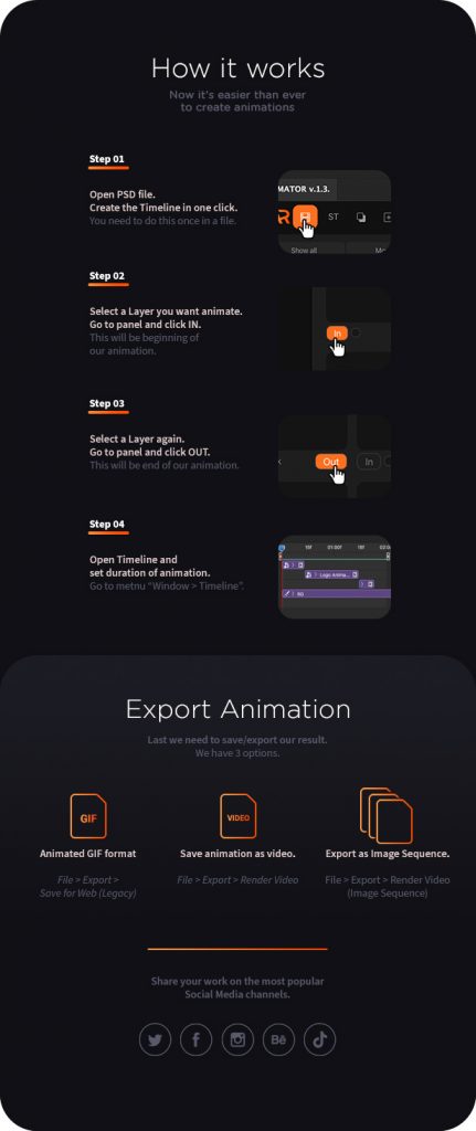 Animator Photoshop Plug-in for Animated Effects - Graphimarket