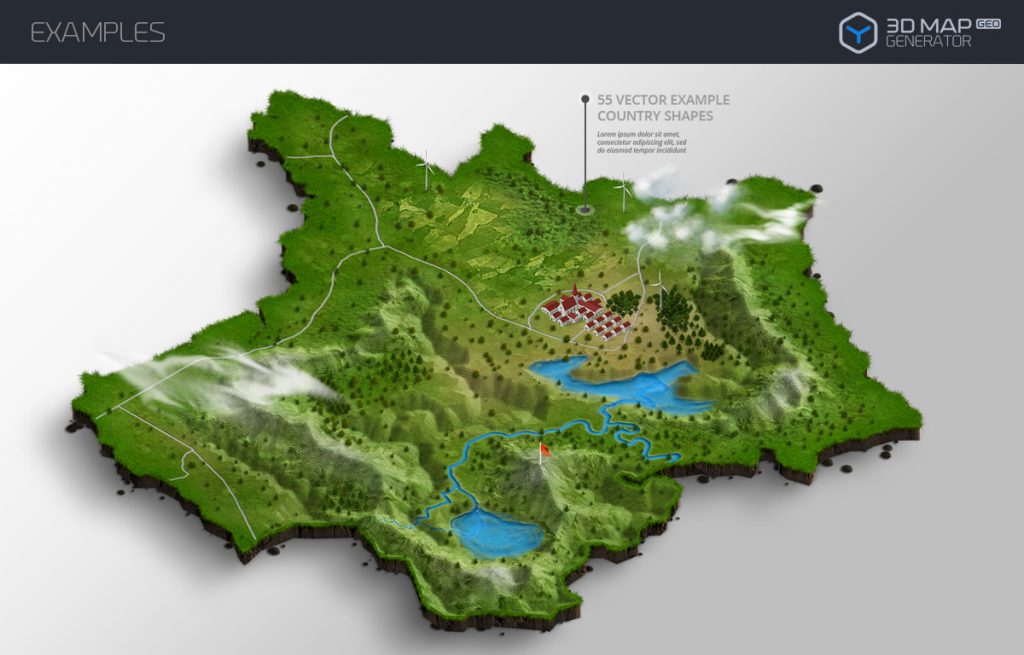3D Map Generator - GEO - Graphimarket